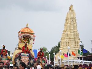 ದಸರಾ ಬಲರಾಮ ಪಡೆಯ ಜಂಬುಸವಾರಿಗೆ ತೆರೆ | Mysore Dasara 2011 | Jambu Savari ...