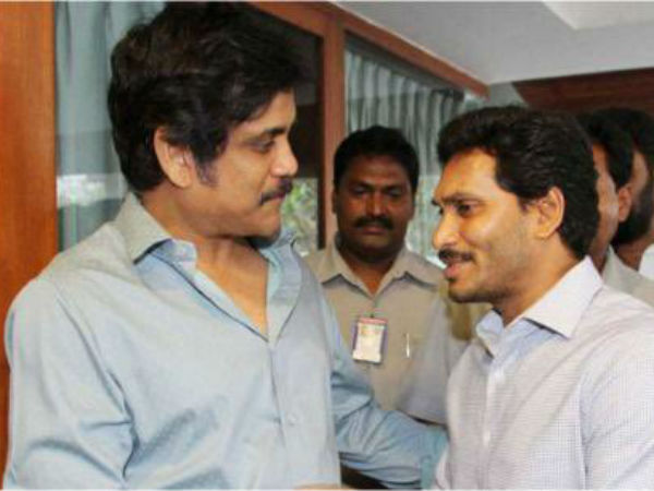 ಕುತೂಹಲ ಕೆರಳಿಸಿದ ಜಗನ್ಮೋಹನ್ ರೆಡ್ಡಿ-ನಾಗಾರ್ಜುನ ಭೇಟಿ | Actor Nagarjun meets ...