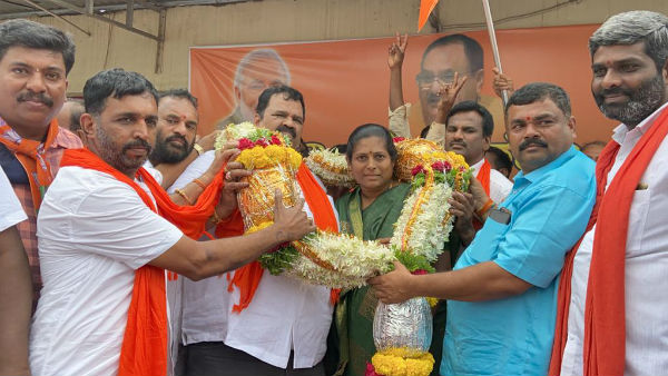 ಅಪೆಕ್ಸ್‌ ಬ್ಯಾಂಕ್ ಅಧ್ಯಕ್ಷ ಬೆಳ್ಳಿ ಪ್ರಕಾಶ್‌ಗೆ ಅದ್ದೂರಿ ಸ್ವಾಗತ | Grand ...