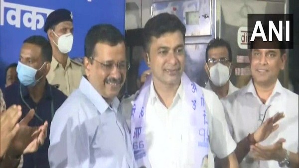 ಗೋವಾ ಬಿಜೆಪಿ ನಾಯಕ ವಿಶ್ವಜಿತ್ ರಾಣೆ ಎಎಪಿ ಸೇರ್ಪಡೆ | Goa BJP leader Vishwajit ...