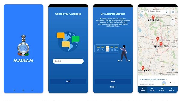 ನಿಮ್ಮ ಪ್ರದೇಶದ ಮಳೆ, ಹವಾಮಾನ ಮುನ್ಸೂಚನೆ ತಿಳಿಯಲು 'MAUSAM' ಆಪ್ ಡೌನ್‌ಲೋಡ್ ಮಾಡಿ ...