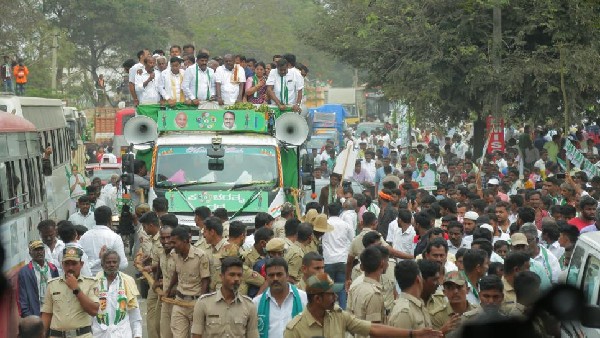 ಮಳೆಯ ಕಾರಣಕ್ಕೆ ಪಂಚರತ್ನ ರಥಯಾತ್ರೆ 4 ದಿನ ಮುಂದೂಡಿಕೆ | JDS Pancharatna Rath ...