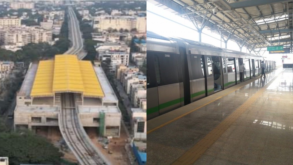 Namma Metro; ಹಳದಿ ಮಾರ್ಗ ಜೂನ್‌ಗೆ ಪೂರ್ಣ, ನಿಲ್ದಾಣಗಳು | Namma Metro RV Road ...