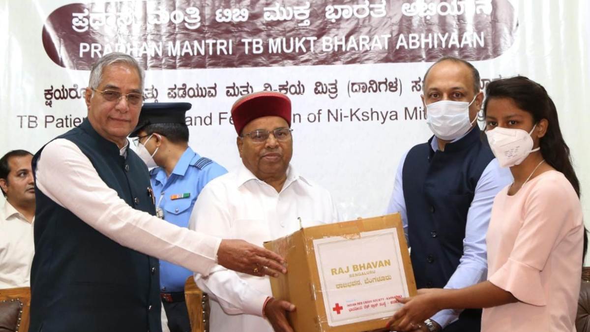 Karnataka: 100 ಟಿಬಿ ರೋಗಿಗಳನ್ನು ದತ್ತು ಪಡೆದ ರಾಜ್ಯಪಾಲರು | Karnataka ...
