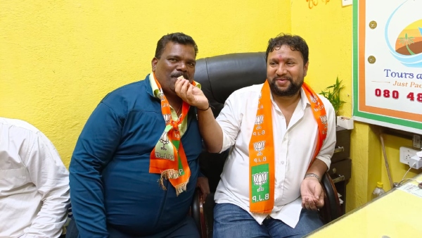 ರೌಡಿ ಶೀಟರ್‌ ಗೆ ಬಿಜೆಪಿ ಮಣೆ ಎಂದು ಕಾಂಗ್ರೆಸ್‌ ಕಿಡಿ: ಕೆಲವೇ ಗಂಟೆಗಳಲ್ಲಿ ...