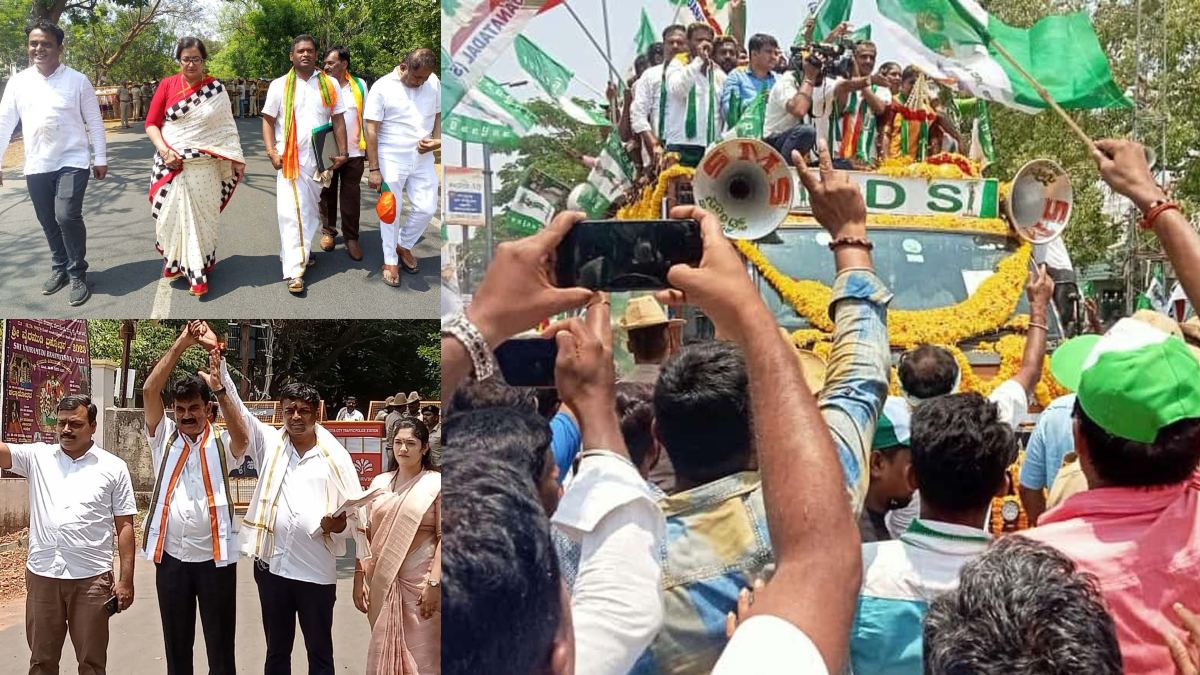 Mandya MLA Election: ಮಂಡ್ಯದಲ್ಲಿ ಕಮಲ, ದಳ, ಕೈ ಬಂಡಾಯ ಅಭ್ಯರ್ಥಿಗಳಿಂದ ನಾಮಪತ್ರ ...