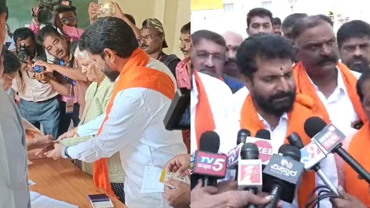 ಚಿಕ್ಕಮಗಳೂರಿನಲ್ಲಿ ಕುಟುಂಬ ಸಮೇತ ಮತ ಚಲಾಯಿಸಿ ಭವಿಷ್ಯ ನುಡಿದ ಸಿ.ಟಿ.ರವಿ ...