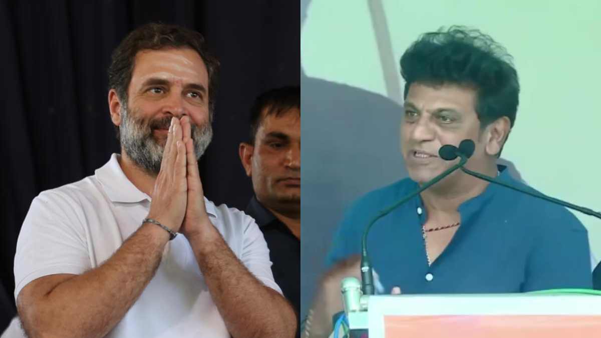 ನಾನು ರಾಹುಲ್‌ ಗಾಂಧಿ ಫ್ಯಾನ್‌ ಎಂದ ಹ್ಯಾಟ್ರಿಕ್‌ ಹೀರೋ ಶಿವರಾಜ್‌ ಕುಮಾರ್ ...