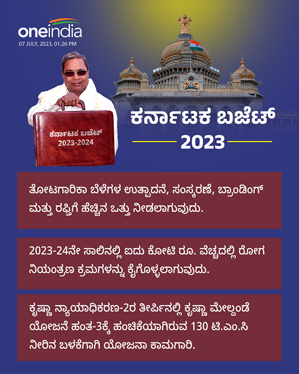 Karnataka Budget 2023 Key Highlights: ಸಿದ್ದರಾಮಯ್ಯ ಮಂಡಿಸಿದ 14ನೇ ಬಜೆಟ್‌ನ ...