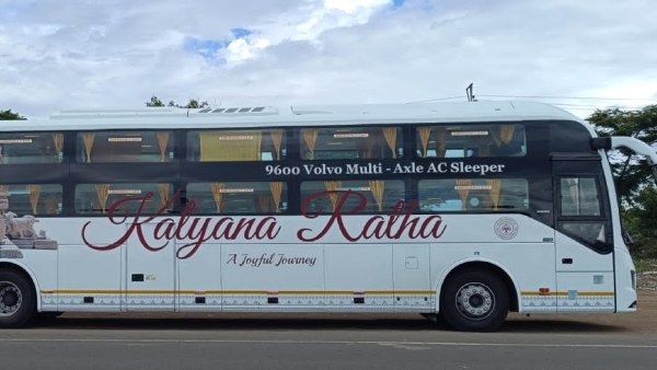 ಸಿಂಧನೂರು-ಬೆಂಗಳೂರು ಐಷಾರಾಮಿ 'ಕಲ್ಯಾಣ ರಥ' ಬಸ್; ದರ, ವೇಳಾಪಟ್ಟಿ | KKRTC Kalyana Ratha Bus Services ...