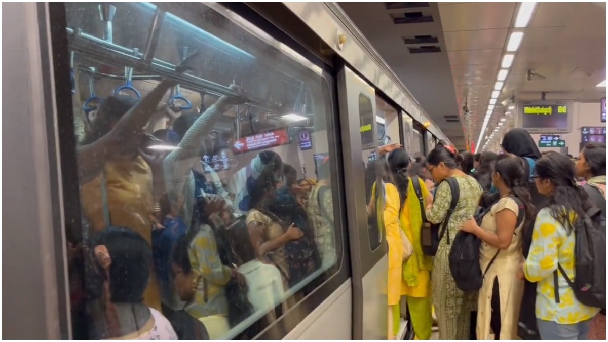 ನಮ್ಮ ಮೆಟ್ರೋದಲ್ಲಿ ಭಾರಿ ಜನ: ಮುಂಬೈ ಲೋಕಲ್ ಟ್ರೈನ್ ಜೊತೆ ಹೋಲಿಕೆ | Bengaluru ...