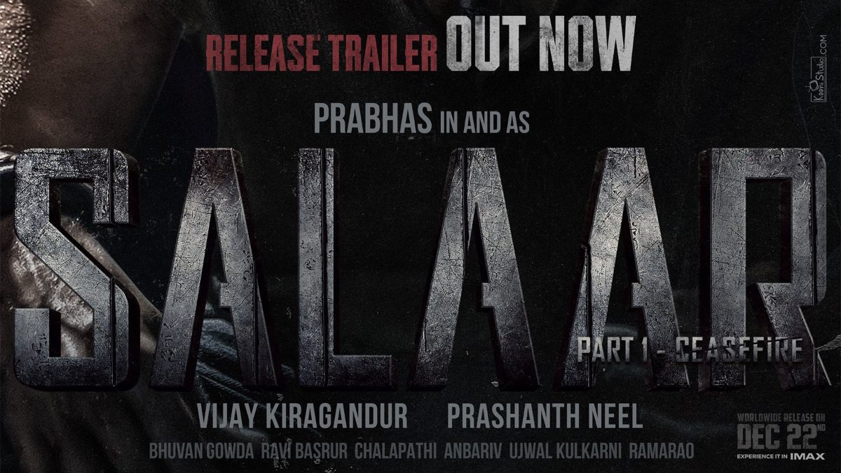 ಕನ್ನಡಿಗರು ನಿರ್ಮಿಸಿರುವ ಪ್ರಭಾಸ್ ಅಭಿನಯದ ‘ಸಲಾರ್’ ಟ್ರೇಲರ್ ಹೇಗಿದೆ? | Salaar ...