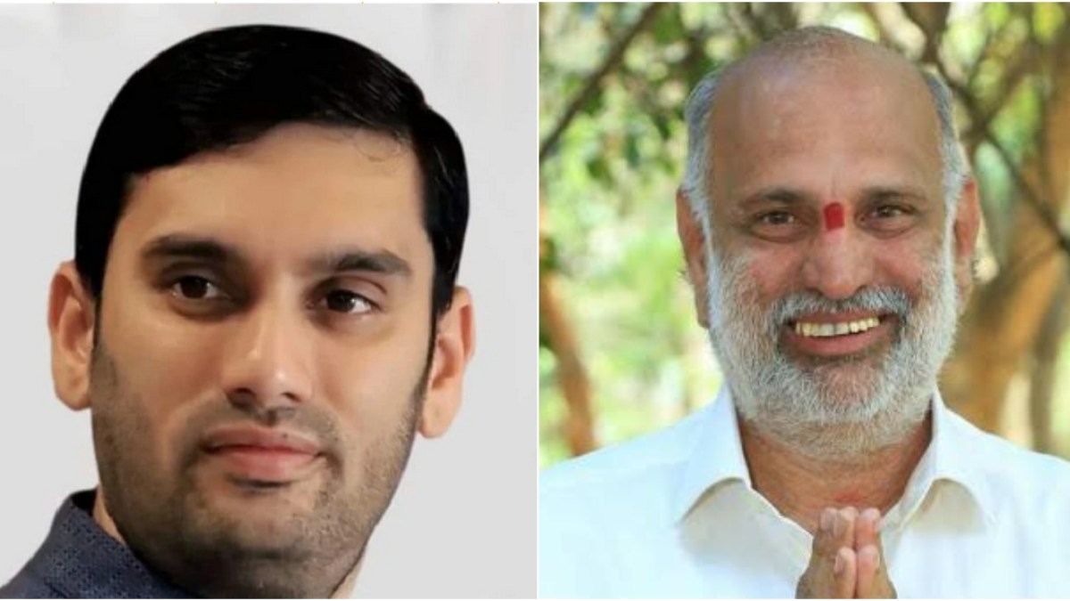 Vivek Hebbar: ಬಿಜೆಪಿ ಶಾಸಕ ಶಿವರಾಂ ಹೆಬ್ಬಾರ್ ಪುತ್ರ ಇಂದು ಕಾಂಗ್ರೆಸ್ ಸೇರ್ಪಡೆ ...